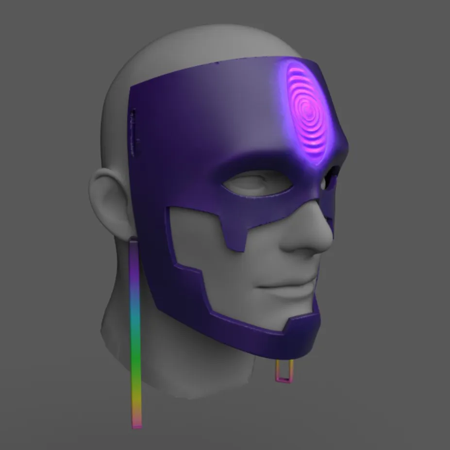 DAN DA DAN JIJI MASK- JIN ENJOJI EVIL EYE -COSPLAY by tongasL ...