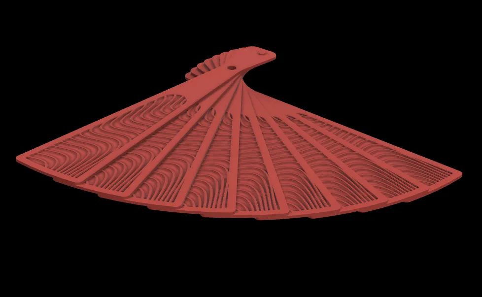 Hand fan by quibeck MakerWorld: Download Free 3D Models