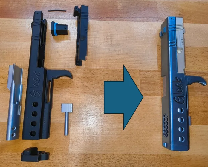Glock Disc shooter G18c - Free 3D Print Model - MakerWorld