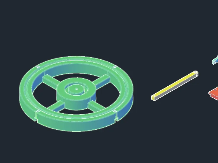 3D Scanner Base (500mm extra-large scanning platform) by user ...