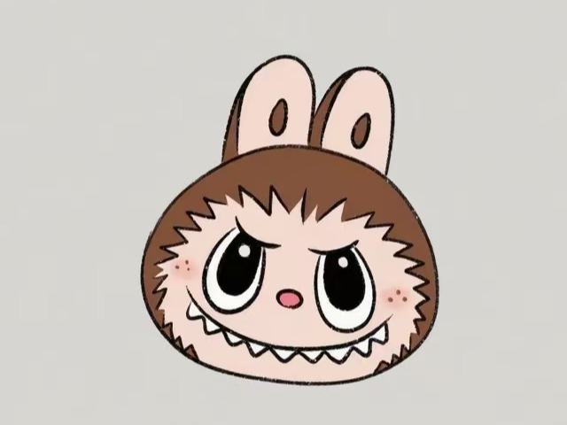 Labubu Zomomo keychain by Zoe MakerWorld: Download Free 3D Models