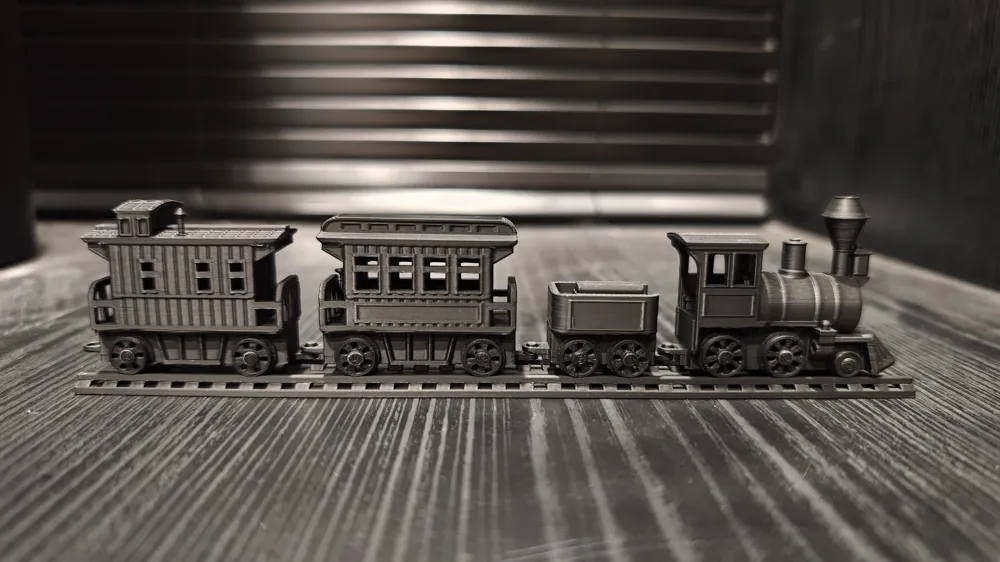 Mini Train - Free 3D Print Model - MakerWorld