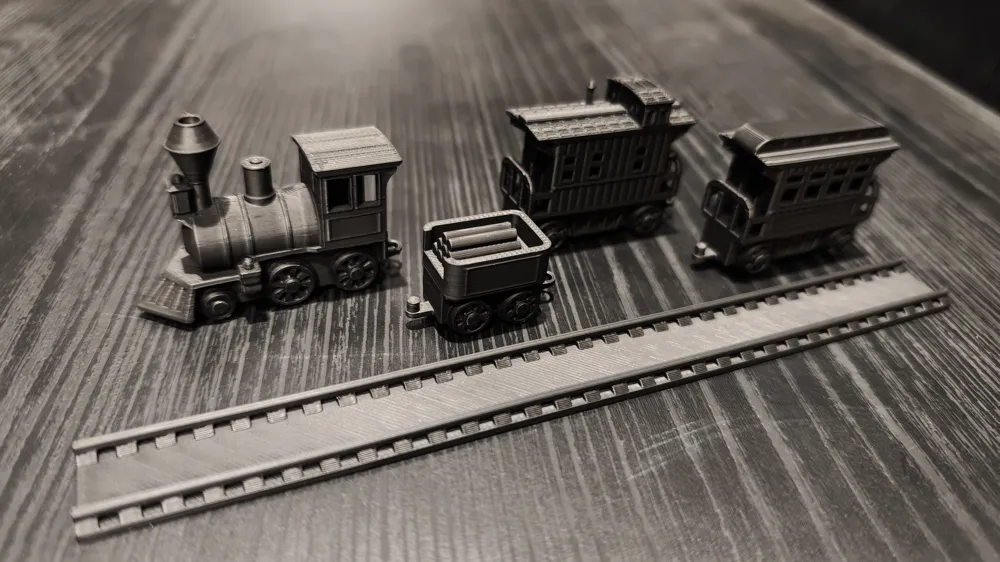 Mini Train - Free 3D Print Model - MakerWorld