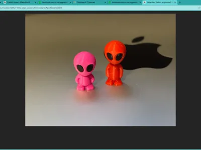 Articulated alien by French Fry 3D MakerWorld: Download Free 3D Models