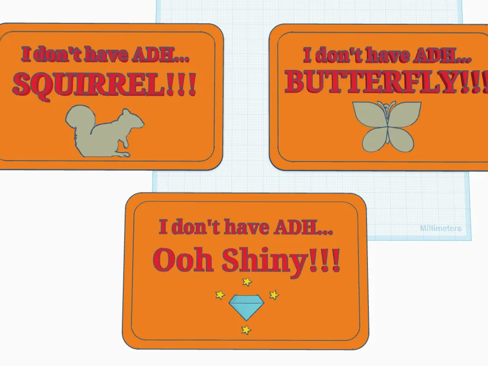 ADHD sig... SQUIRREL!!!! / BUTTERFLY / Ooh Shiny by MC Taz Man ...