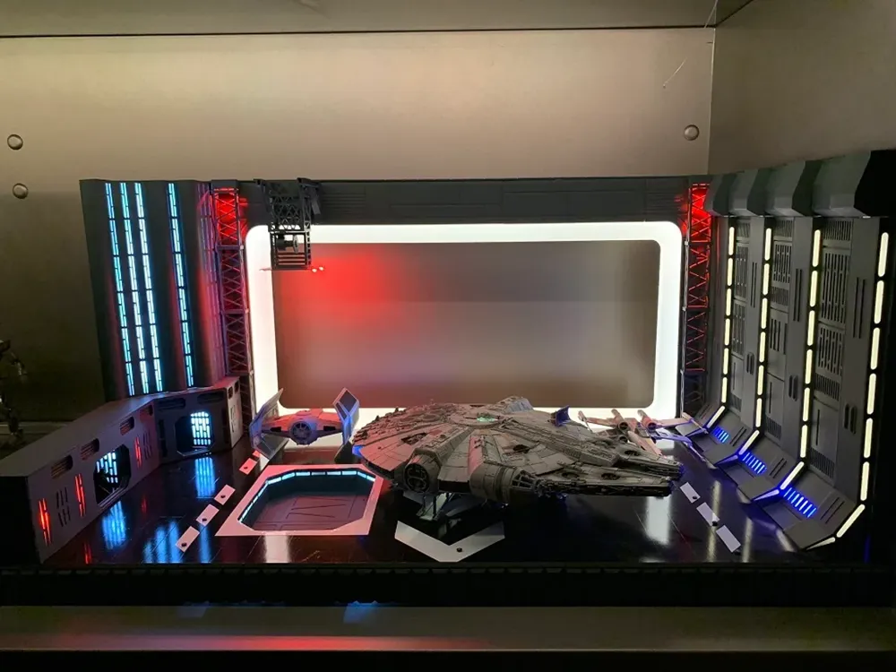 Star Wars DeathStar Docking Bay 327 Diorama by Felte MakerWorld ...