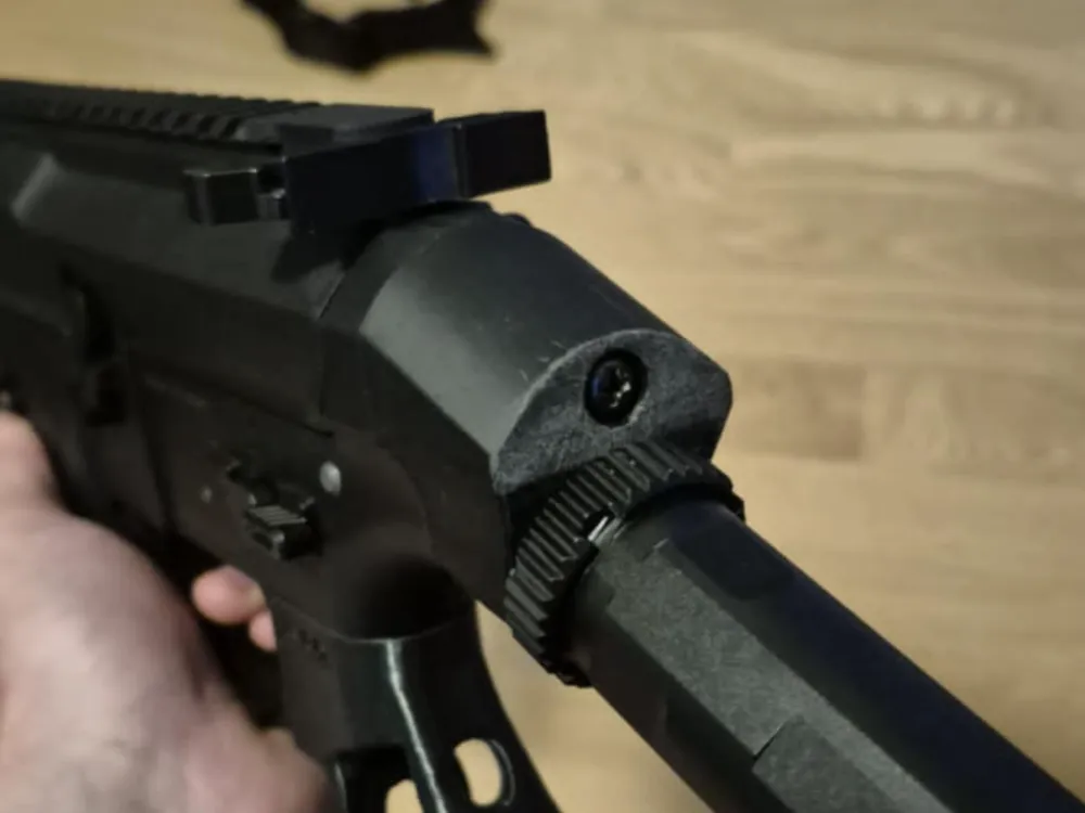 Airsoft M4 Drop Stock - Free 3D Print Model - MakerWorld