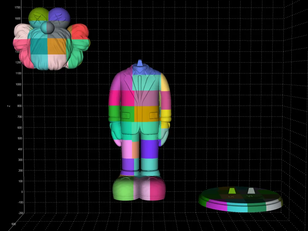 Life-Size Fluffy KAWS Companion Edition by Ryan MakerWorld: Download ...