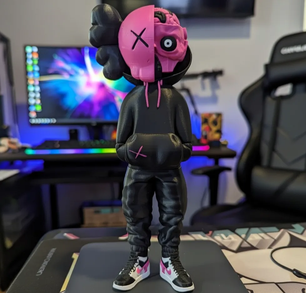 Urban Vibes KAWS Flayed Head Edition - Free 3D Print Model - MakerWorld