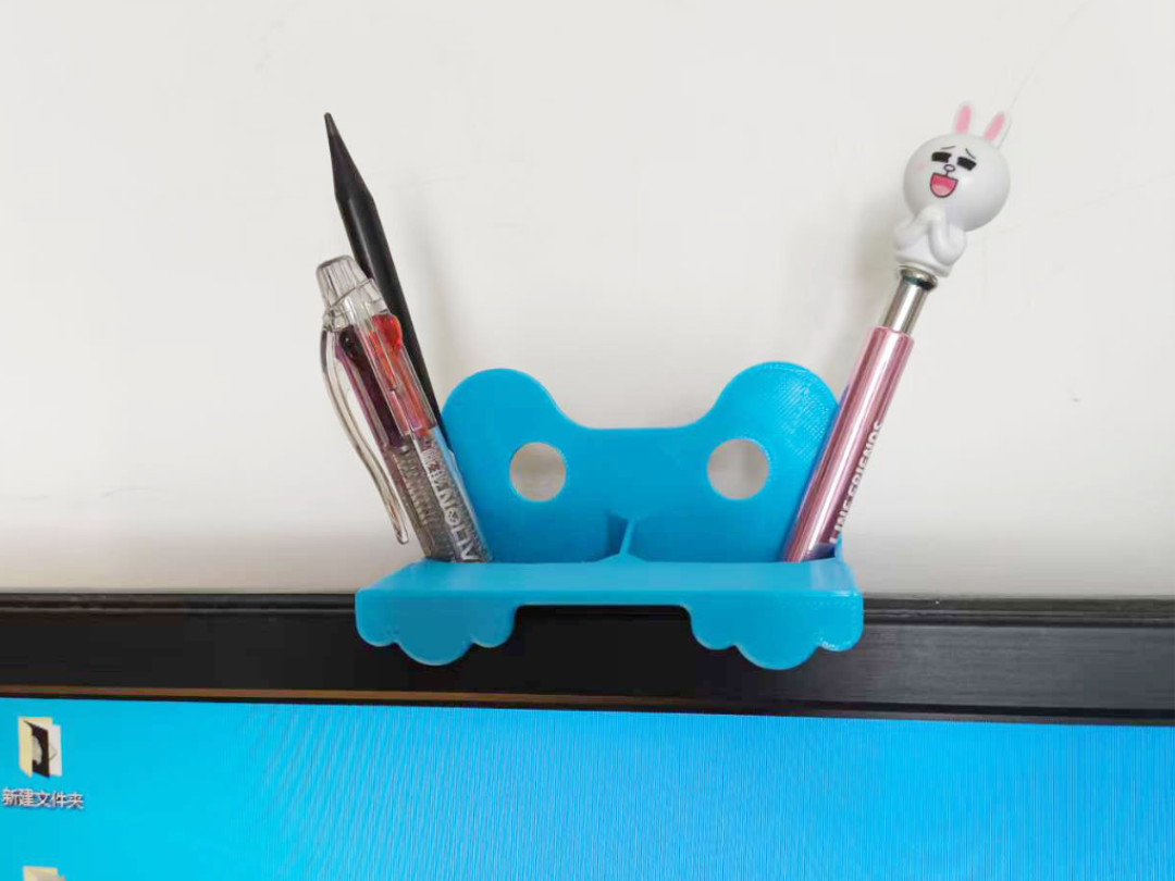 Monitor stand pen holder cat by user_3449670515 MakerWorld: Download ...