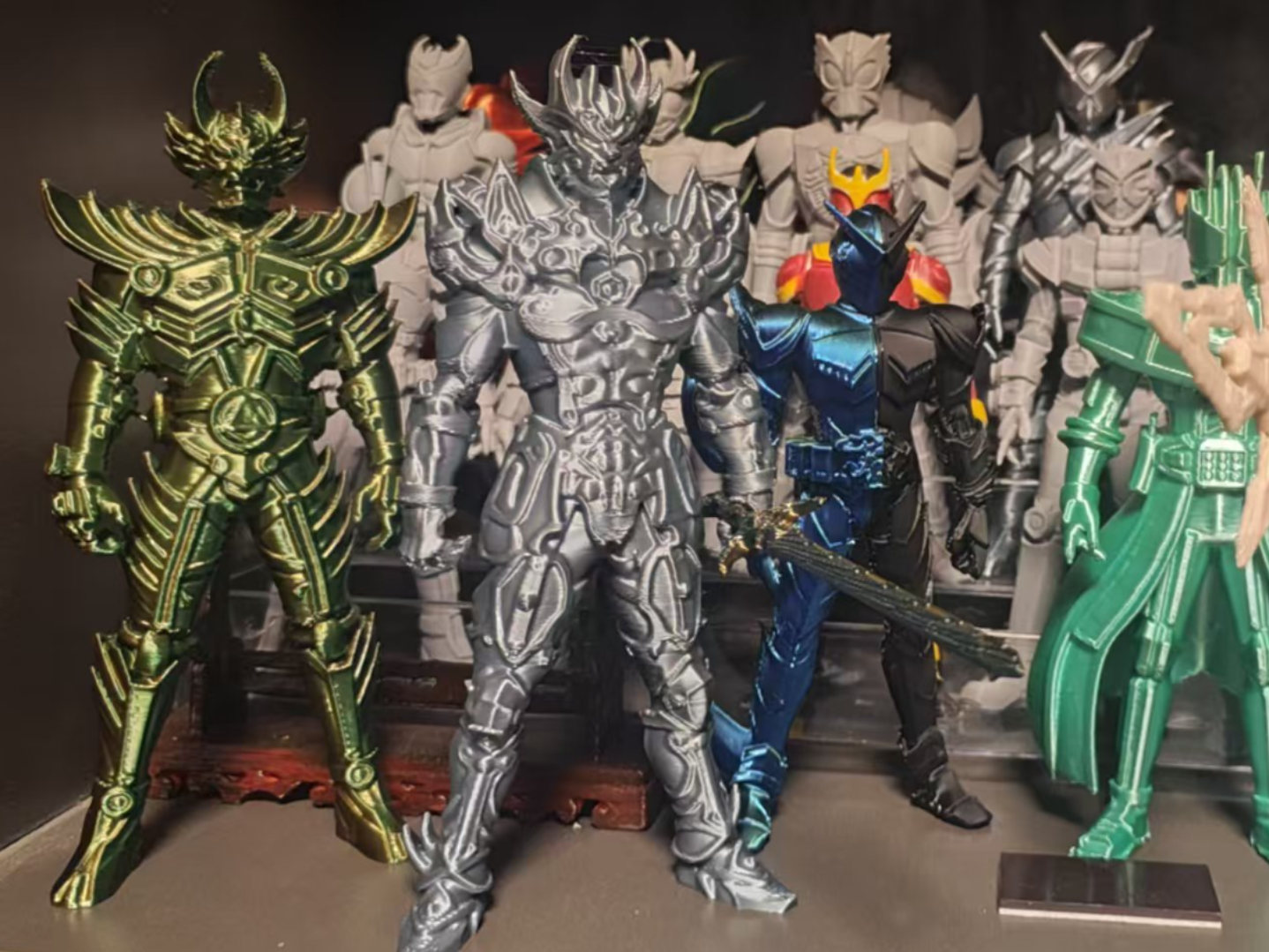 GARO - Silver Wolf Knight by 多多de玩偶世界 MakerWorld: Download Free 3D Models