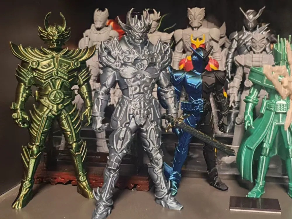 GARO - Silver Wolf Knight by 多多de玩偶世界 MakerWorld: Download Free 3D Models