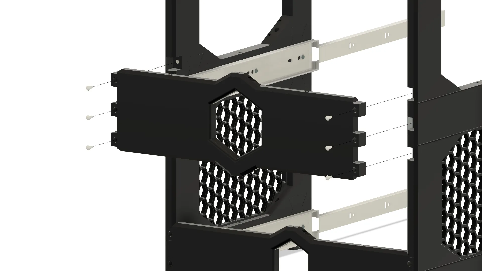 AMS 1 & 2 Pro & HT Modular Sliding Stacking System - Free 3D Print ...