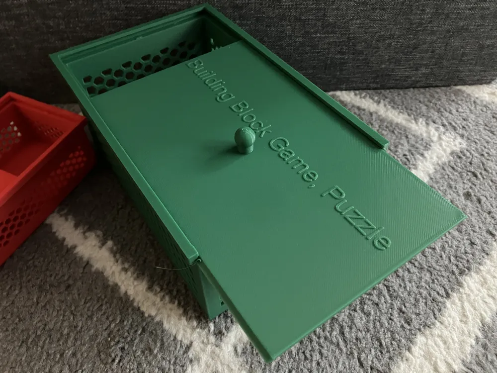 Customizable, stackable storage box with dividers - Free 3D Print Model ...