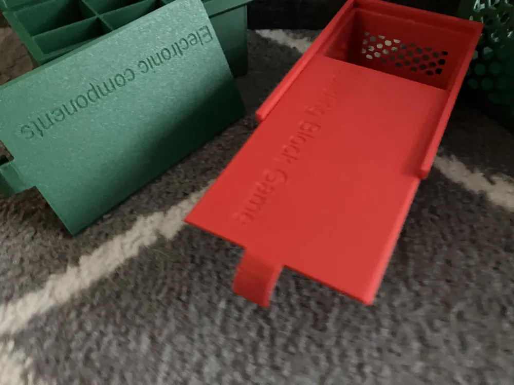 Customizable, stackable storage box with dividers - Free 3D Print Model - MakerWorld