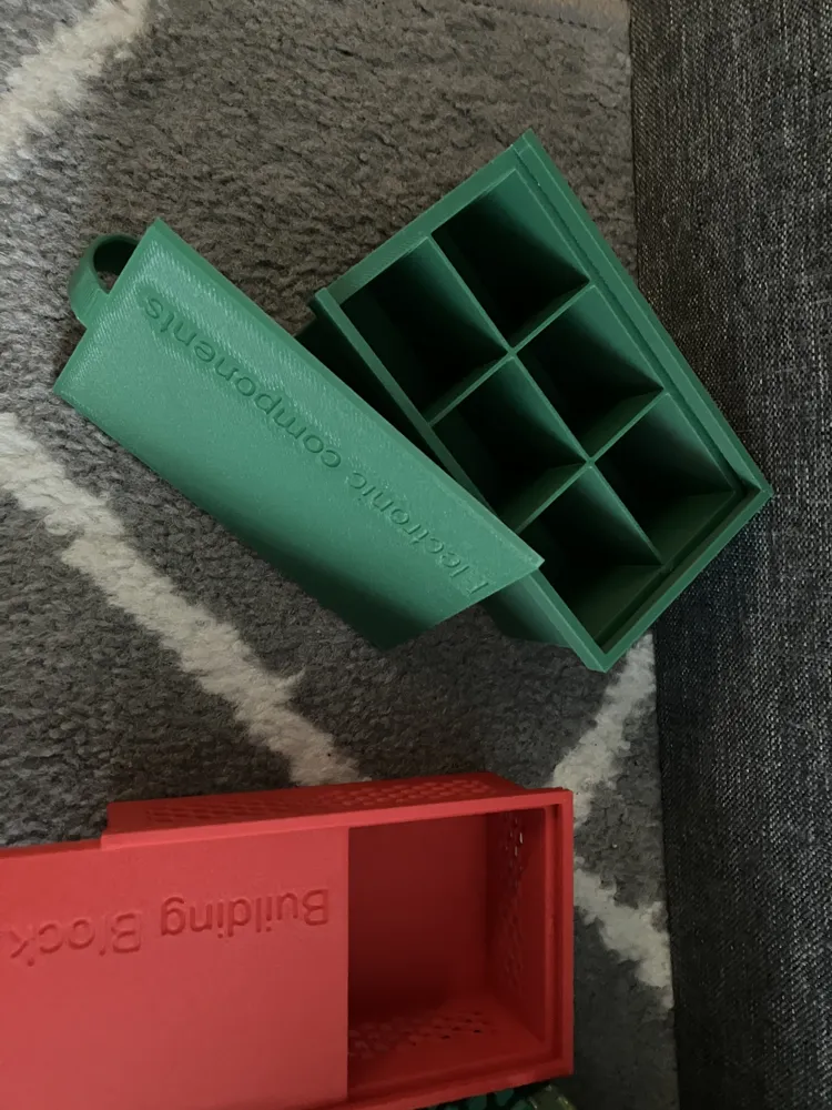 Customizable, stackable storage box with dividers - Free 3D Print Model - MakerWorld