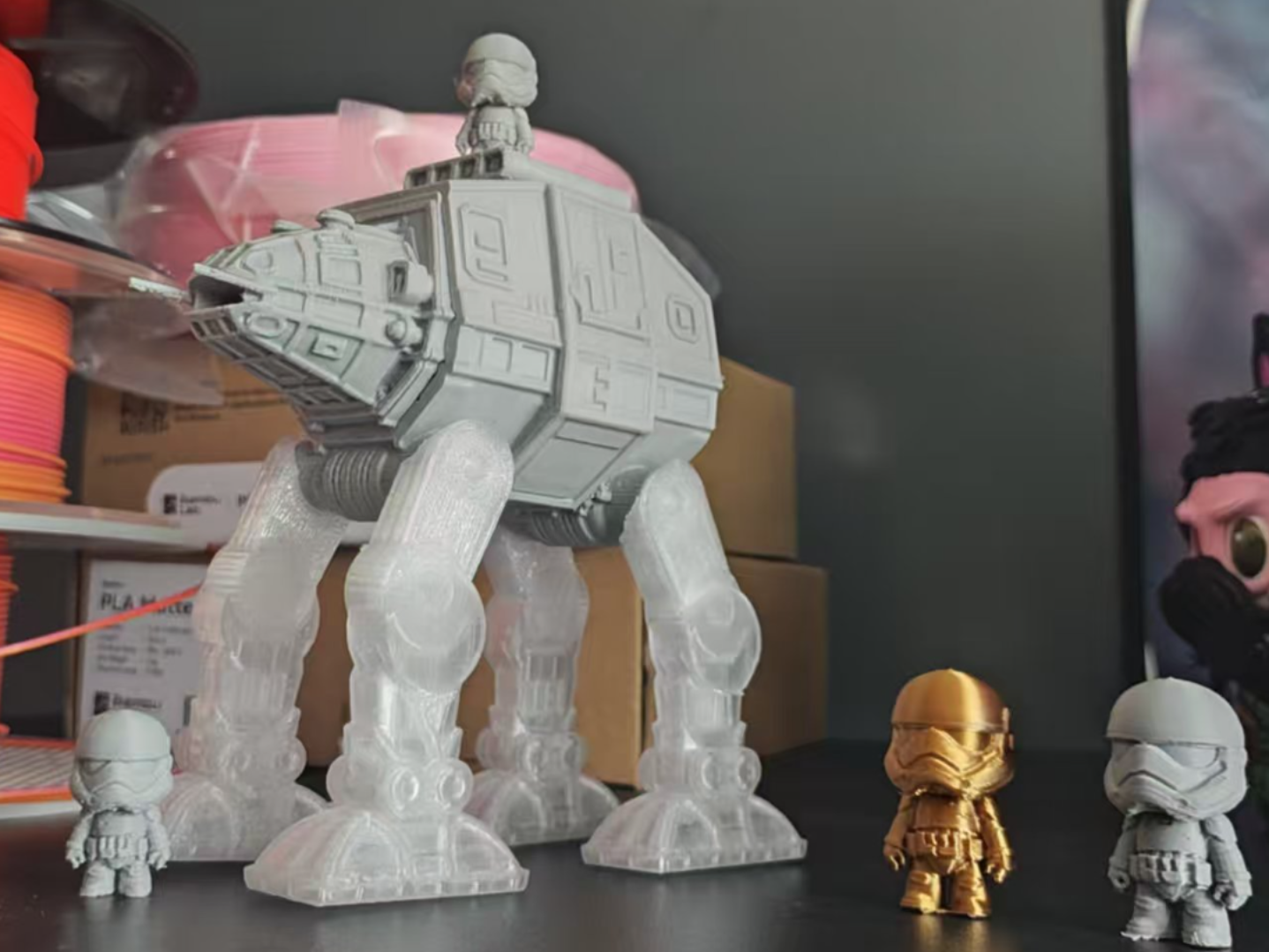 Star Wars AT-AT Walker by pandabear MakerWorld: Download Free 3D Models