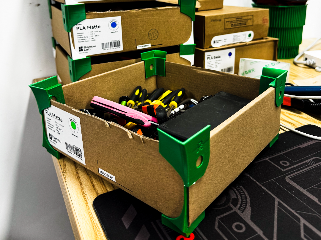 Filament Box Conversion Storage Rack! Remixed by ZIIIWAY MakerWorld ...
