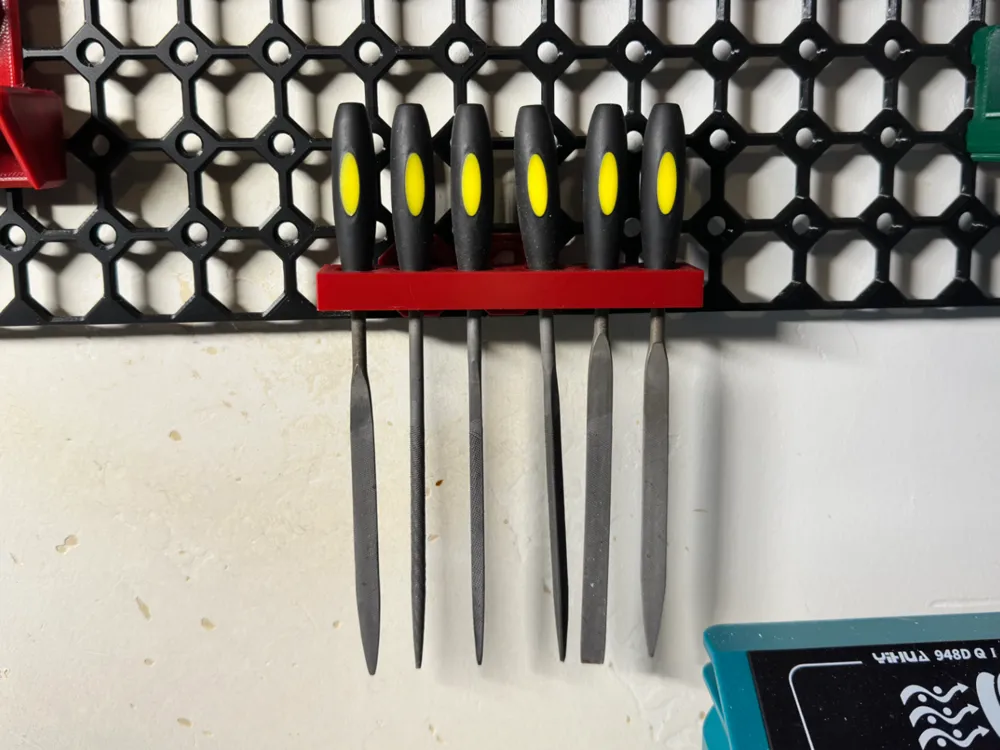 Multiboard Needle Files/Small Screwdrivers holder Remixed by Mockedarche MakerWorld: Download ...