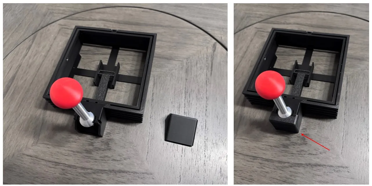 Joystick Arcade *100% 3D Printed* Labyrinth Game - Free 3D Print Model ...