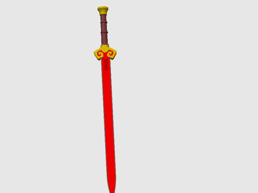 Rainbow Sword by lengfeng MakerWorld: Download Free 3D Models