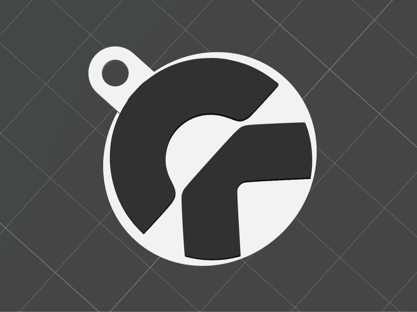 NIO Logo Keychain - Dual Color by user_1580331713 MakerWorld: Download ...