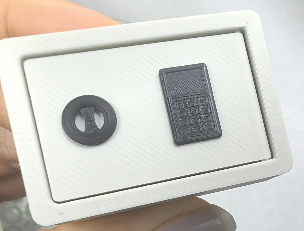 1/12 Dollhouse Miniature Safe - Free 3D Print Model - MakerWorld