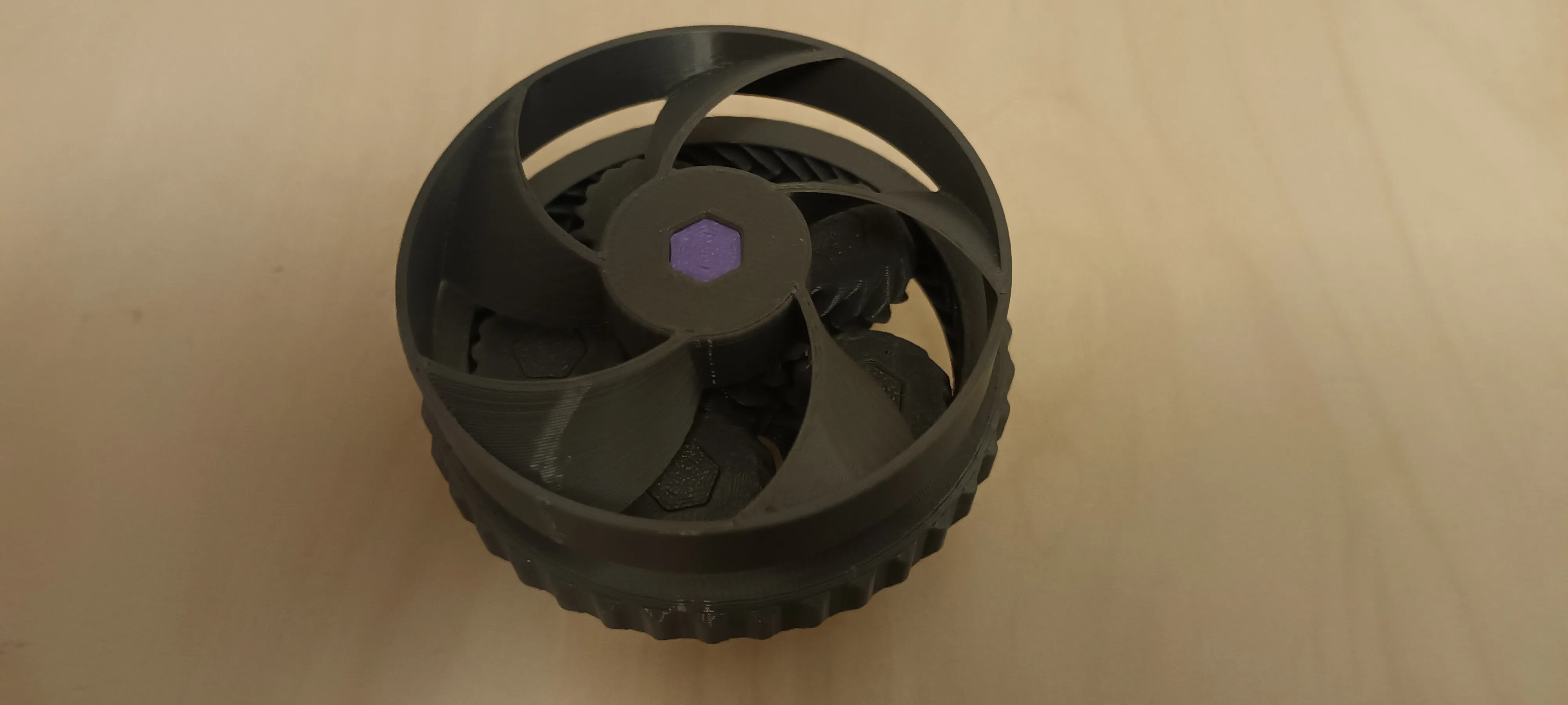 Mini fan fidget - Free 3D Print Model - MakerWorld