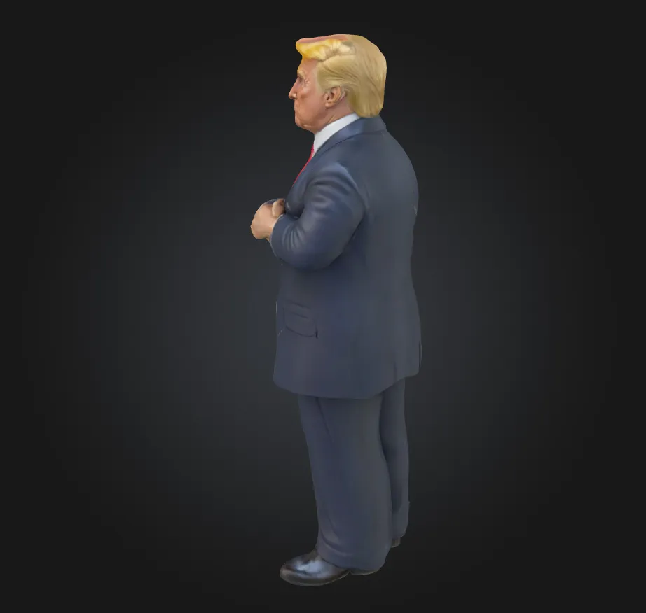Donald Trump by paoloronco MakerWorld: Download Free 3D Models