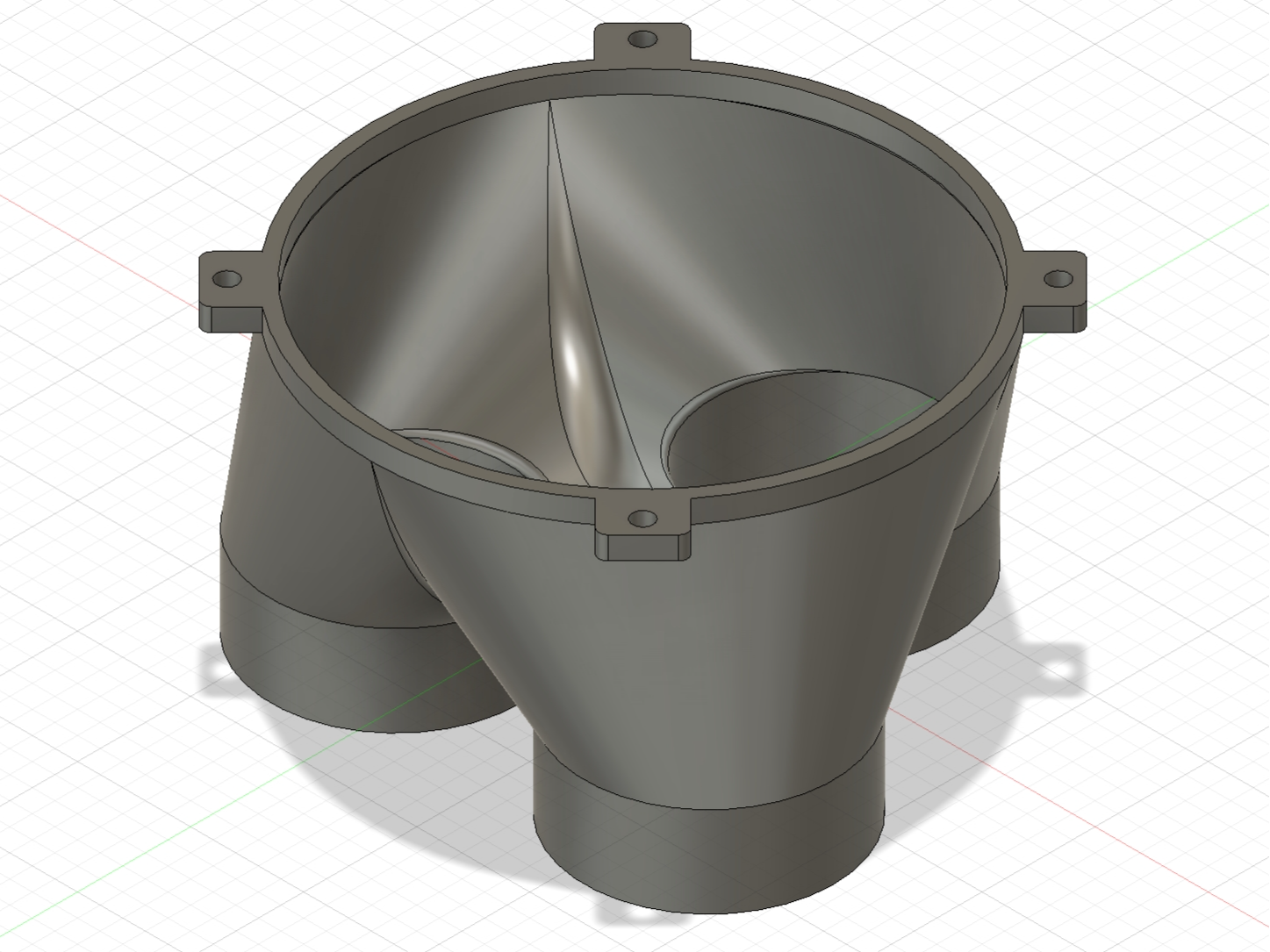 120mm to 55mm Four-Way Adapter by user_738346654 MakerWorld: Download ...