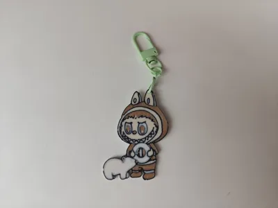 Labu bu Keychain Set · Four Warm Brown Tones | Mocha Latte Color ...