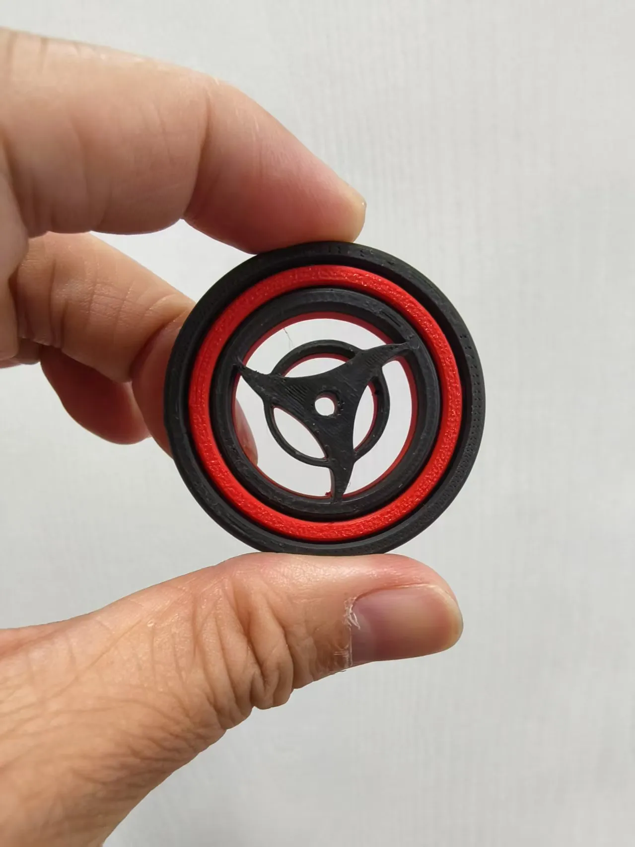 Naruto Kakashi Sasuke Itachi Sharingan Fidget Spinner - Free 3D Print ...