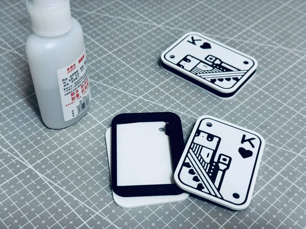 NFC Access Card Playing Card Case Card Shell - Free 3D Print Model ...