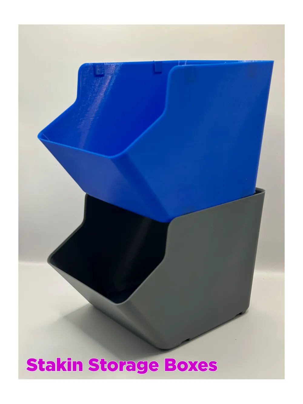 Staking Storage Part Bin Boxes - Parametric by GuyH77 MakerWorld ...