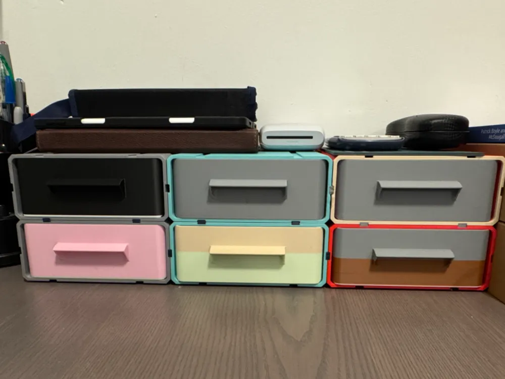 Interlocking Drawers by Mossy Sloth MakerWorld: Download Free 3D Models