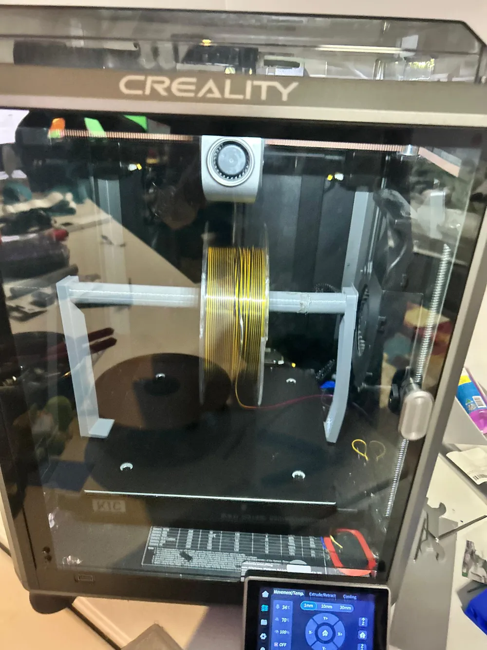 K1C Spool Holder Turn Your Printer Into a Dry Box by 3dmonks MakerWorld ...