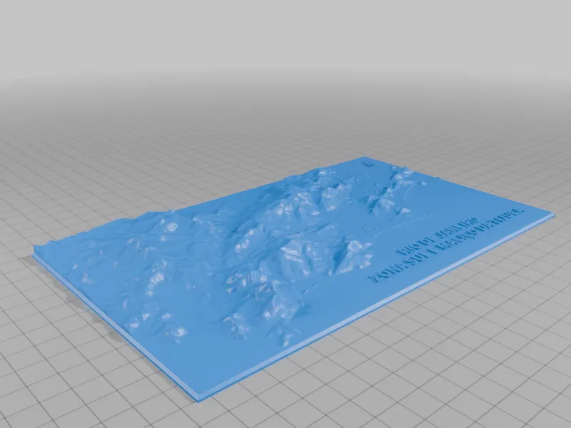 Topographic map of Rio de Janeiro by Everton Leite MakerWorld: Download ...