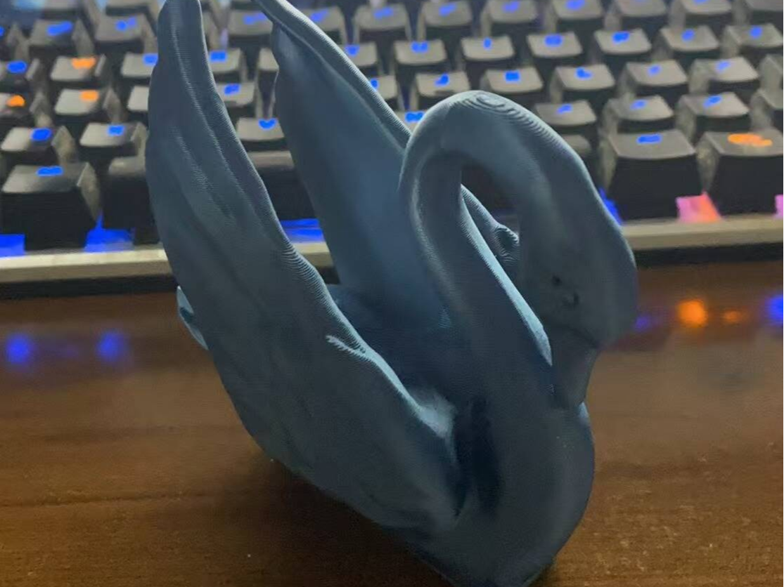 Swan Figurine by 346888888 MakerWorld: Download Free 3D Models