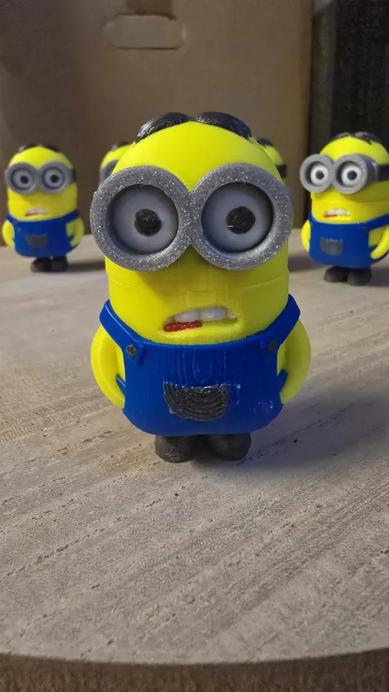 Minion flexy cute - Free 3D Print Model - MakerWorld