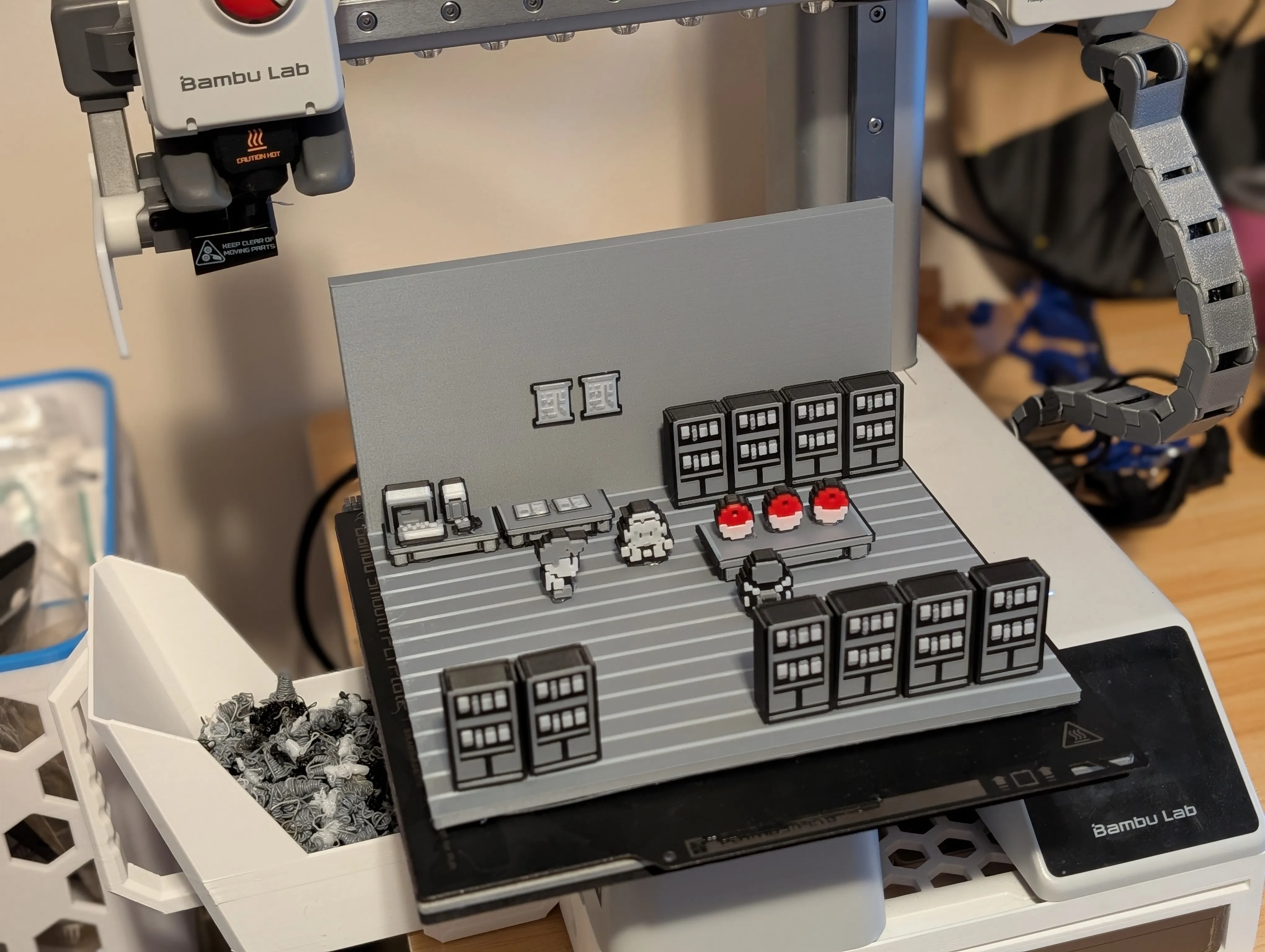 Pokemon Blue / Red 3D Diorama | Professor Oaks Lab - Free 3D Print ...