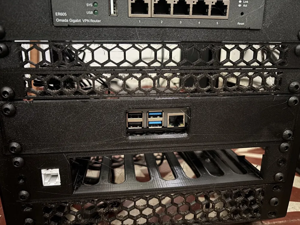 1U Argon Neo 10 inch rack mount - Free 3D Print Model - MakerWorld