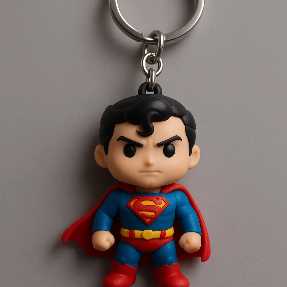 Super Man key chain! by The printer MakerWorld: Download Free 3D Models