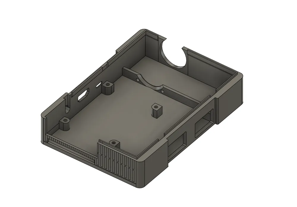 PlayStation 1 Raspberry pi case Active cooling - Free 3D Print Model ...