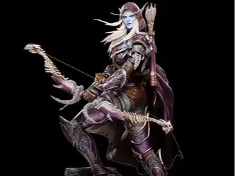 Windrunner Sylvanas - Free 3D Print Model - MakerWorld