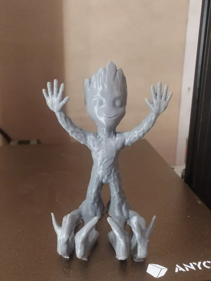 Baby Groot Phone Stand by MP3D-ART MakerWorld: Download Free 3D Models