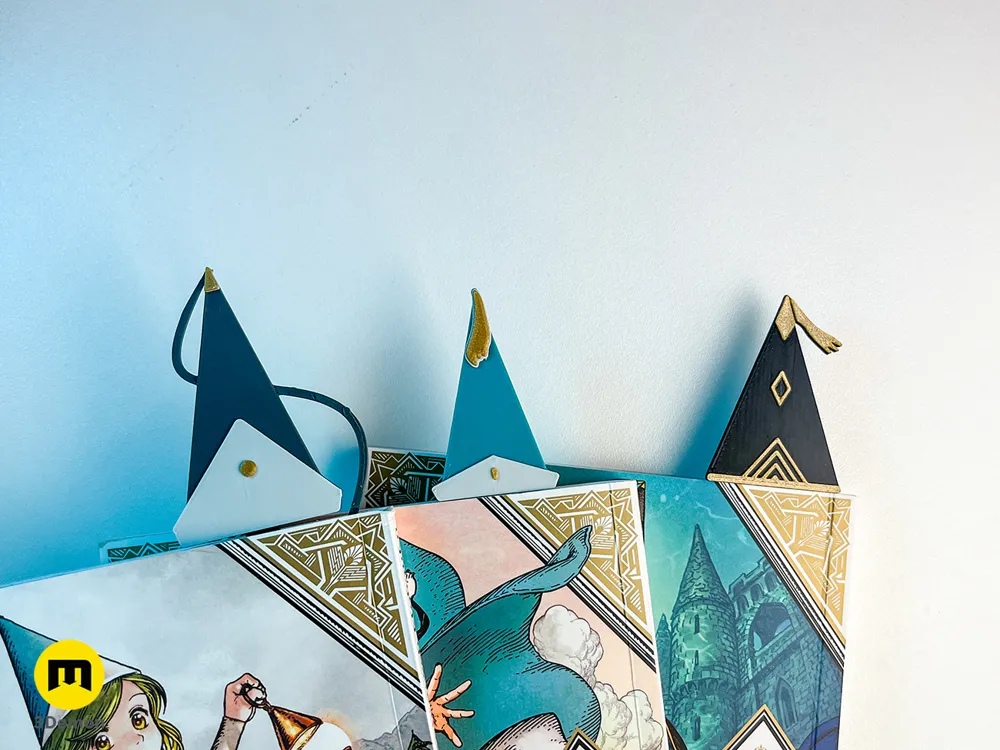 Marcadores de Atelier de Chapéu de Bruxa - Modelo gratuito para ...