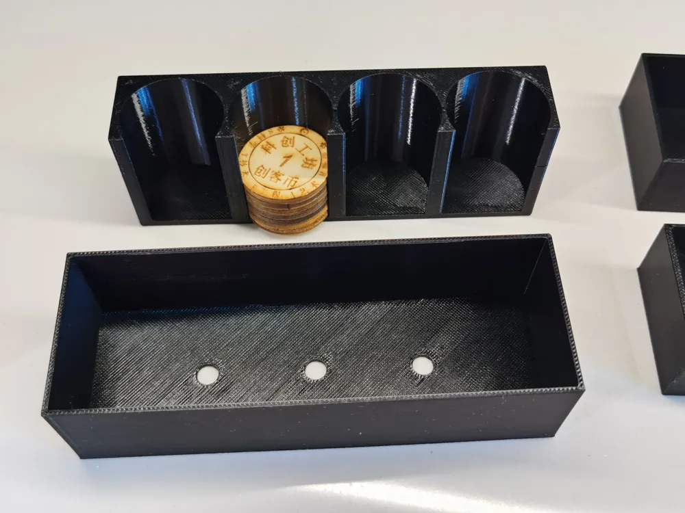 Coin/Chip Container by WilburTai大石先生 MakerWorld: Download Free 3D Models