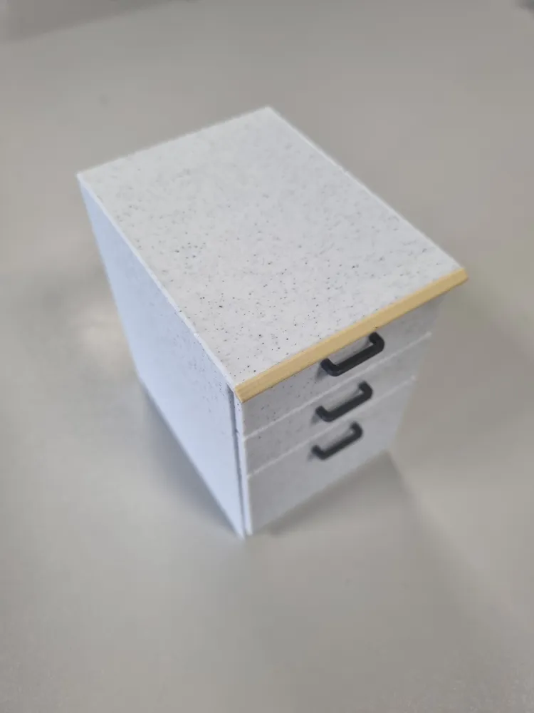 Mini office work desk by Protonis MakerWorld: Download Free 3D Models