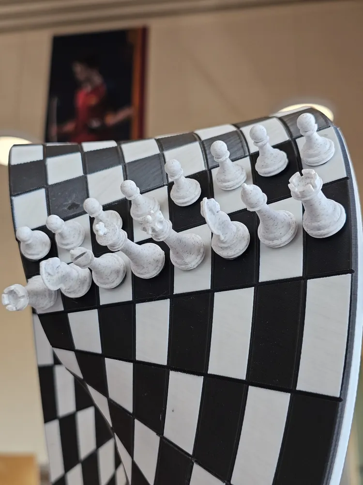 Mobius Strip Chess Board by Magmabow MakerWorld: Download Free 3D Models