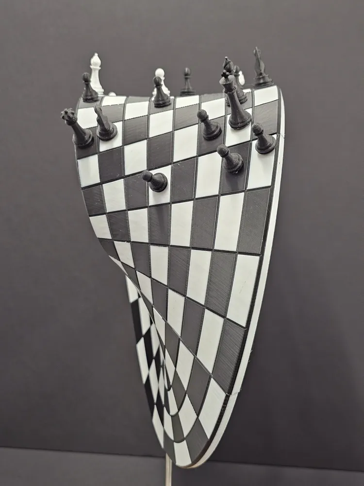 Mobius Strip Chess Board by Magmabow MakerWorld: Download Free 3D Models